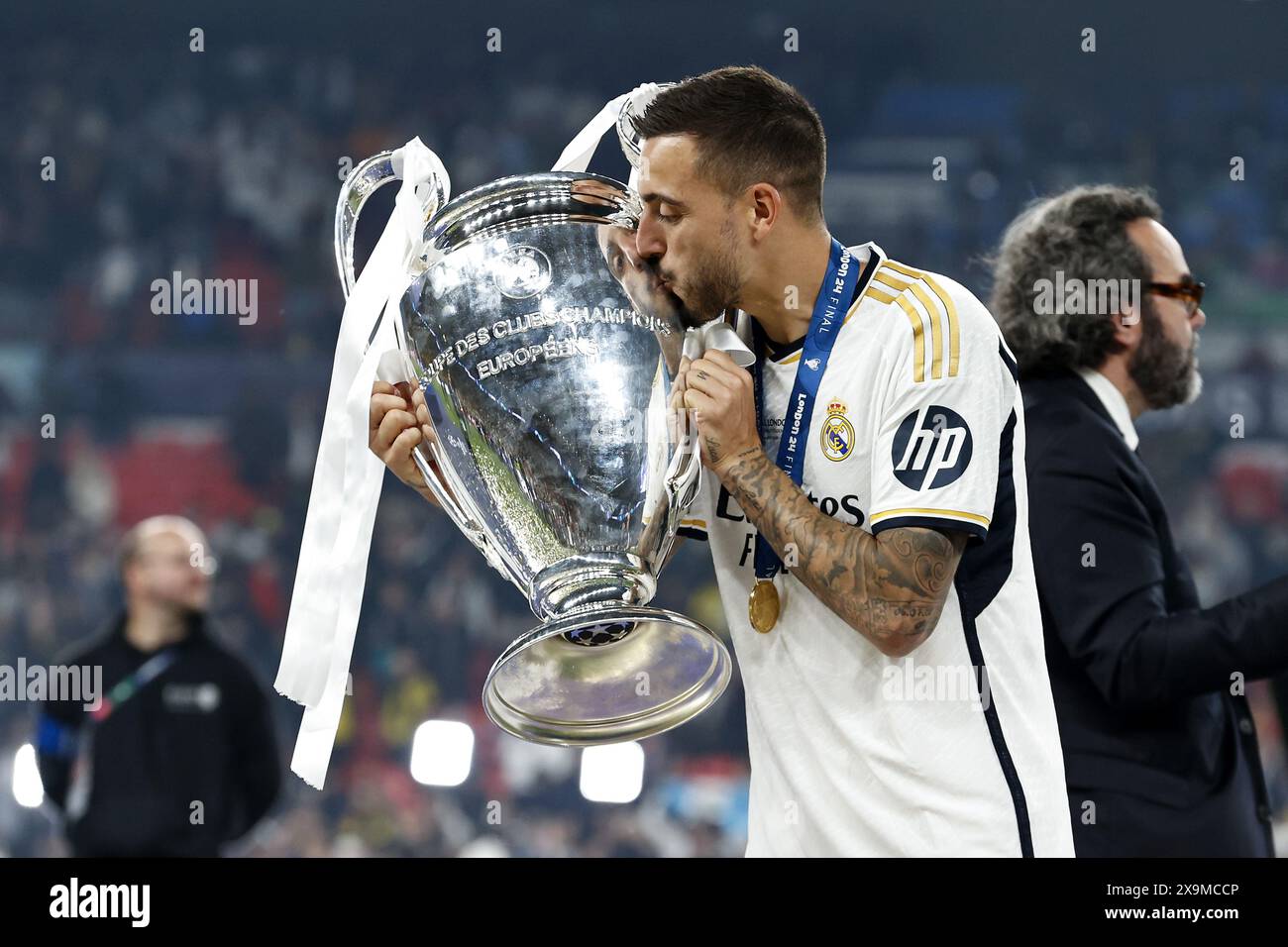 Zeist, Netherlands. 01st June, 2024. LONDON -Joselu of Real Madrid with ...