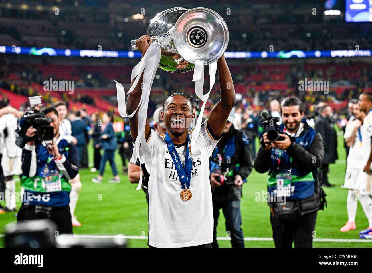 David alaba 2024 real madrid hi-res stock photography and images - Alamy