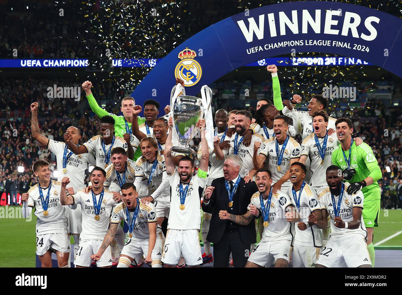 Wembley Stadium, London, UK. 1st June, 2024. UEFA Champions League ...