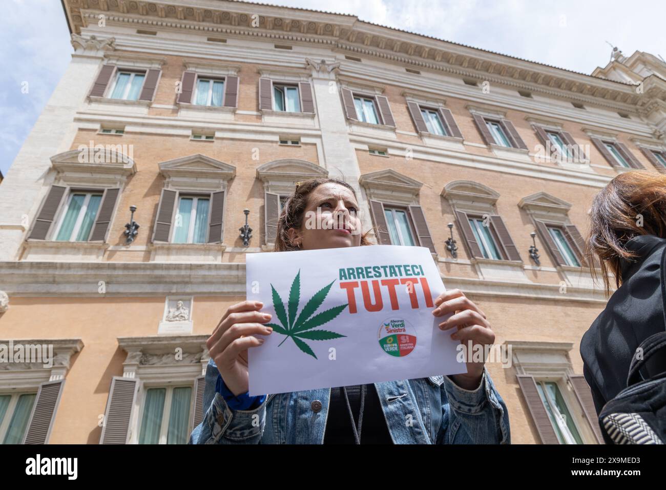 Rome, Italy. 30th May, 2024. Deputies from ''Allenza Verdi e Sinistra ...