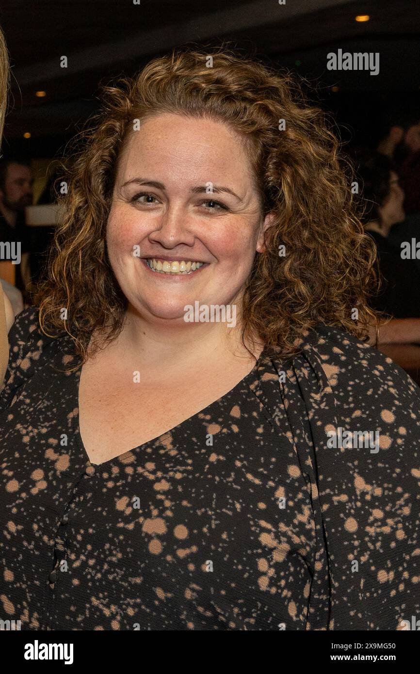 Guests attend the Love Lies Bleeding film screening after party at 100 ...