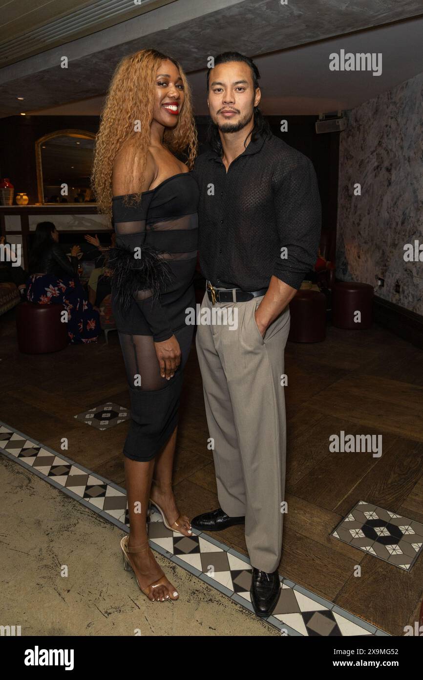 Guests attend the Love Lies Bleeding film screening after party at 100 ...