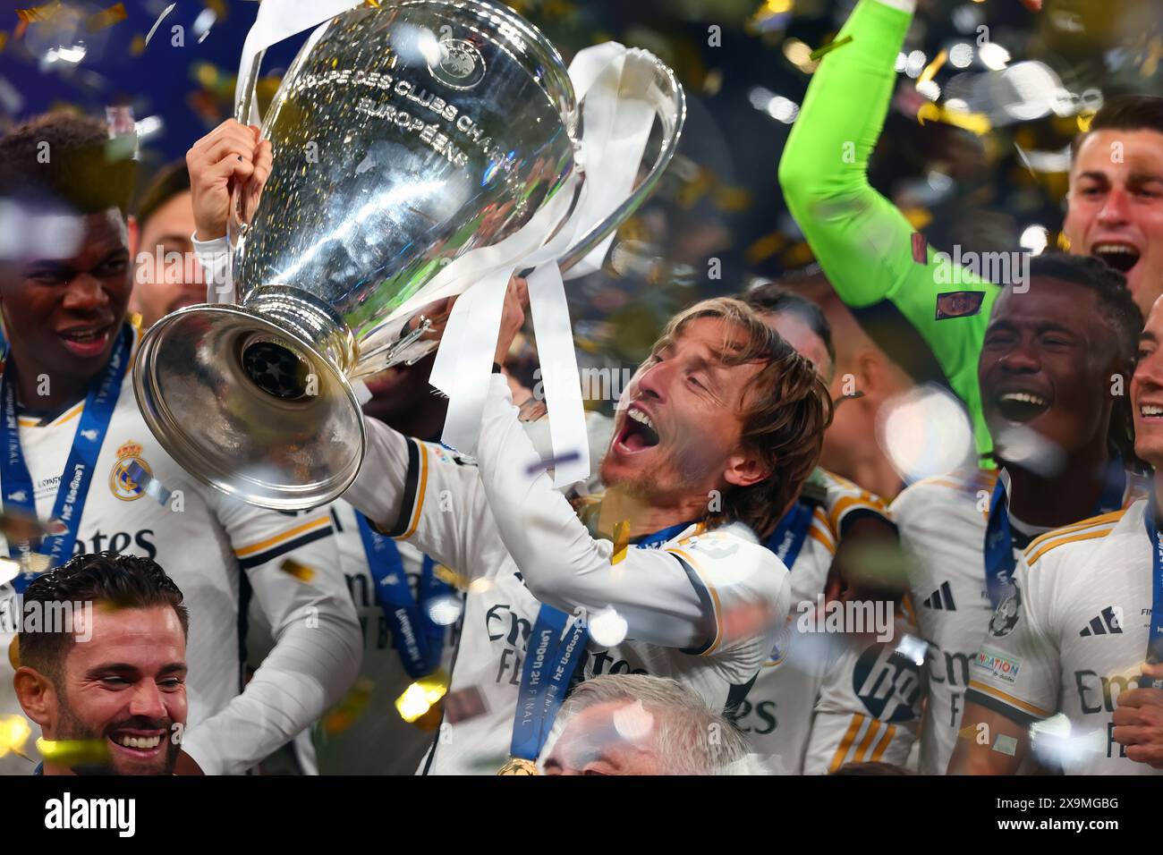 Wembley Stadium, London, UK. 1st June, 2024. UEFA Champions League ...