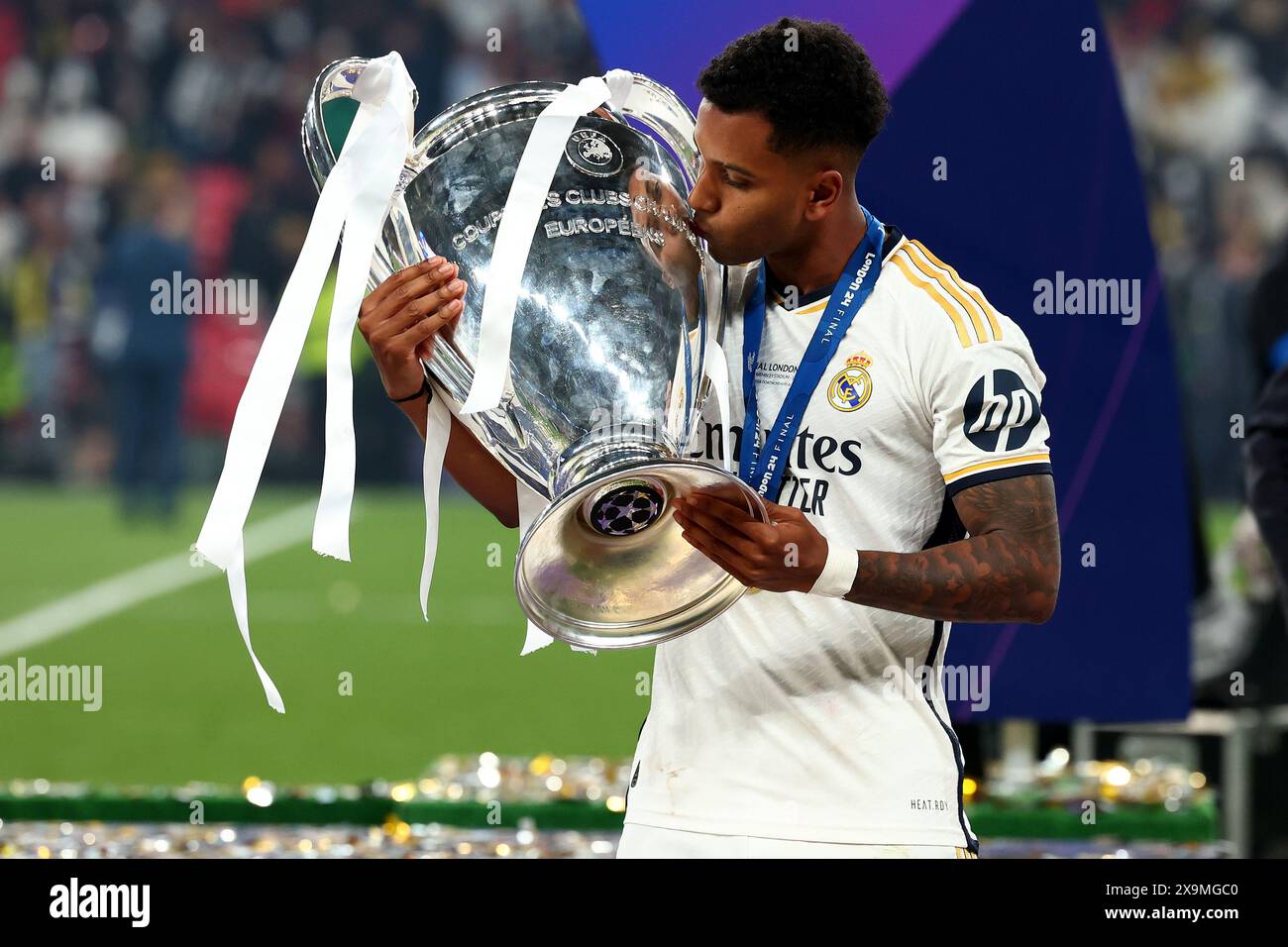 Wembley Stadium, London, UK. 1st June, 2024. UEFA Champions League ...