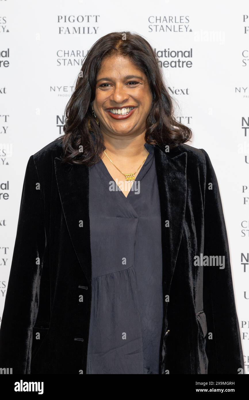 Guests Attend The National Theatre Up Next Gala Featuring Indhu Rubasingham Where London