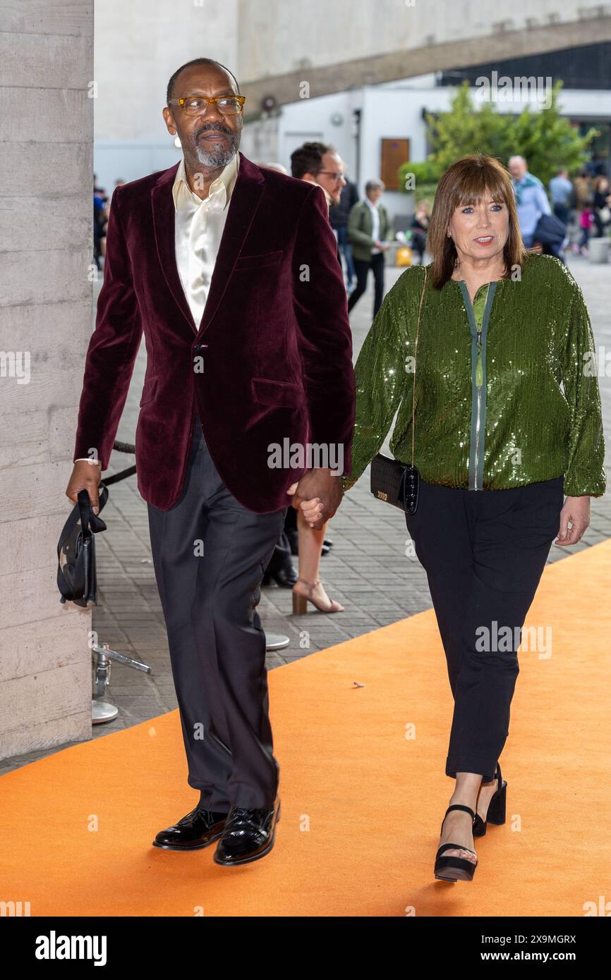 Guests attend the National Theatre Up Next Gala Featuring: Lenny Henry ...