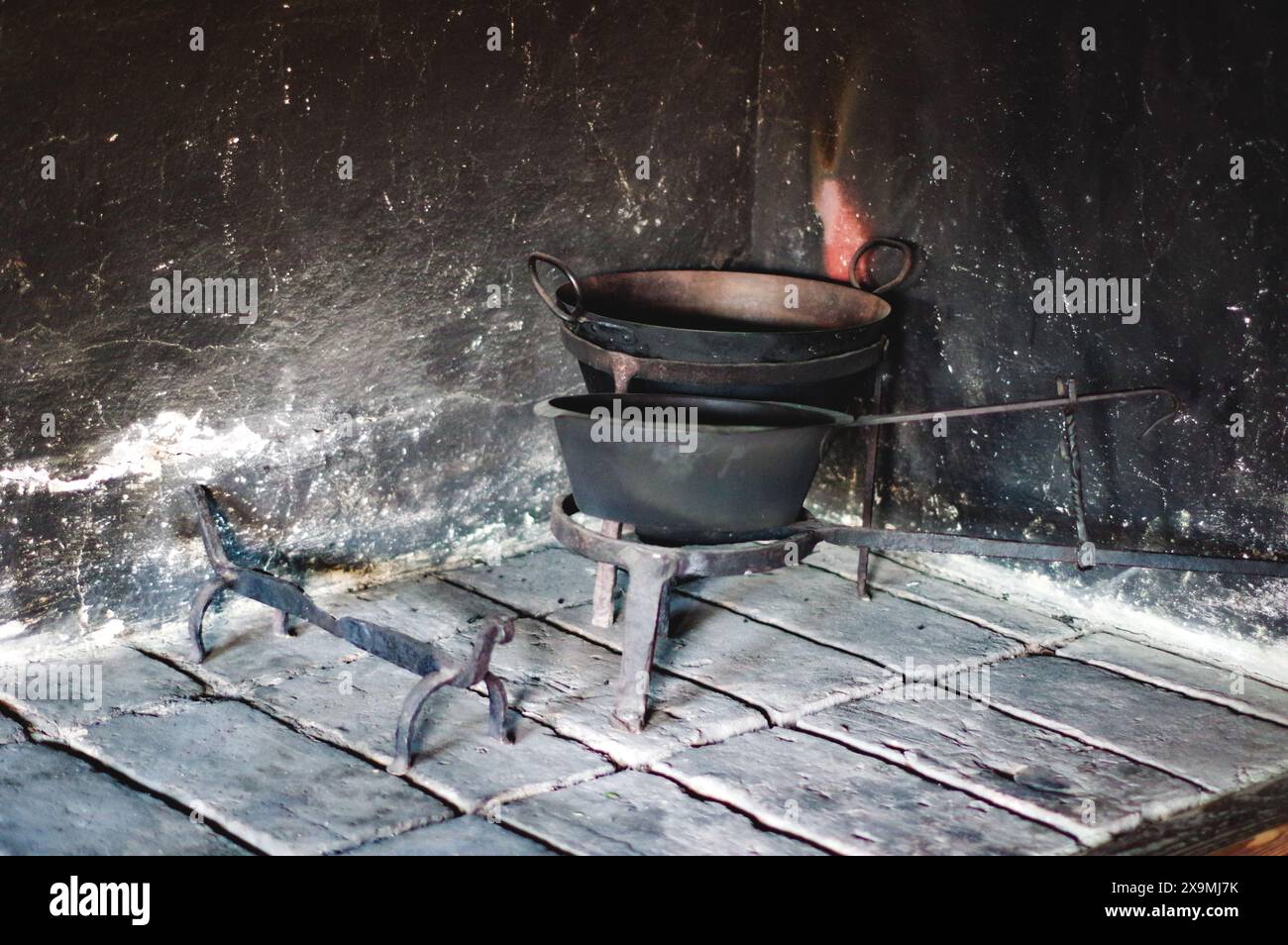 Rustic, vintage, oven, cast iron, cooking, appliance, antique, kitchen ...