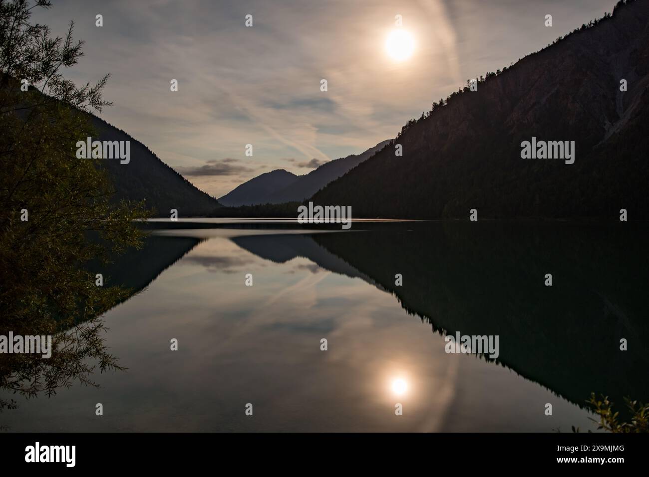 lake, lakside, plansee, lake view, water, mountains, alps, tyrol ...