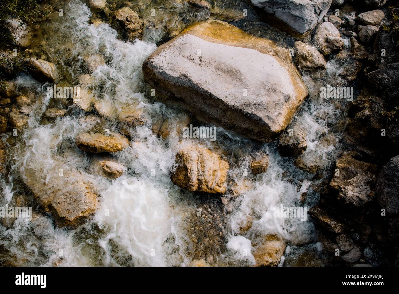 river, waterfall, stream, mountain river, alps, water, rock, forest ...