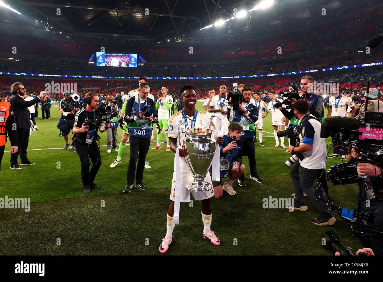 Wembley Stadium, London, UK. 1st June, 2024. UEFA Champions League ...