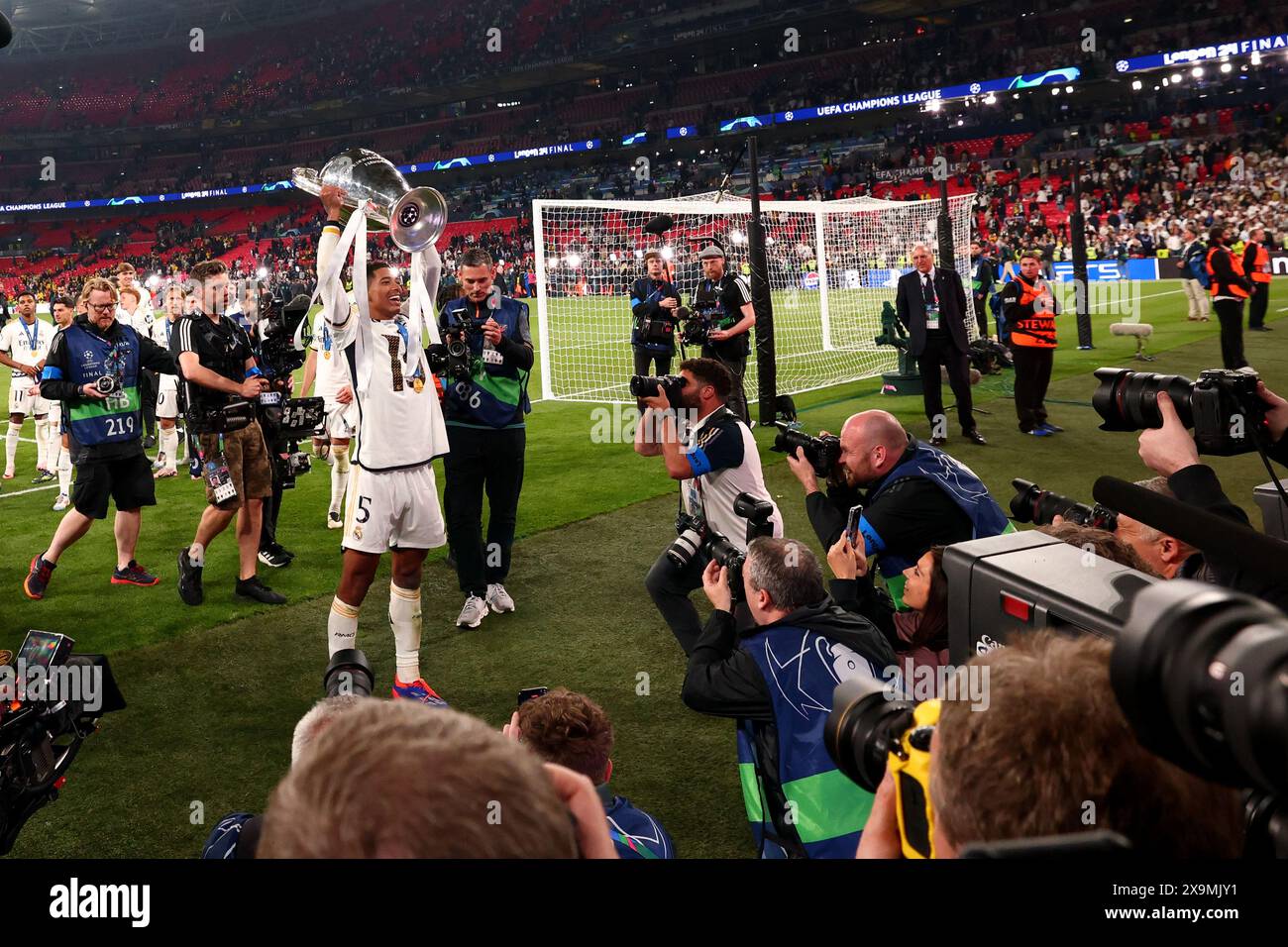 Wembley Stadium, London, UK. 1st June, 2024. UEFA Champions League ...