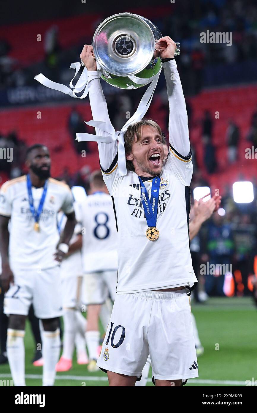 London, Germany. 01st June, 2024. Fussball Champions League Finale ...