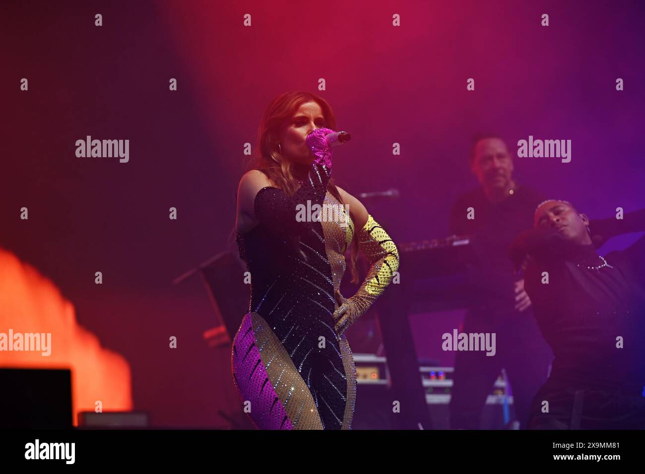Brockwell Park, London, UK. 1st June, 2024. Nelly Furtado performs at ...