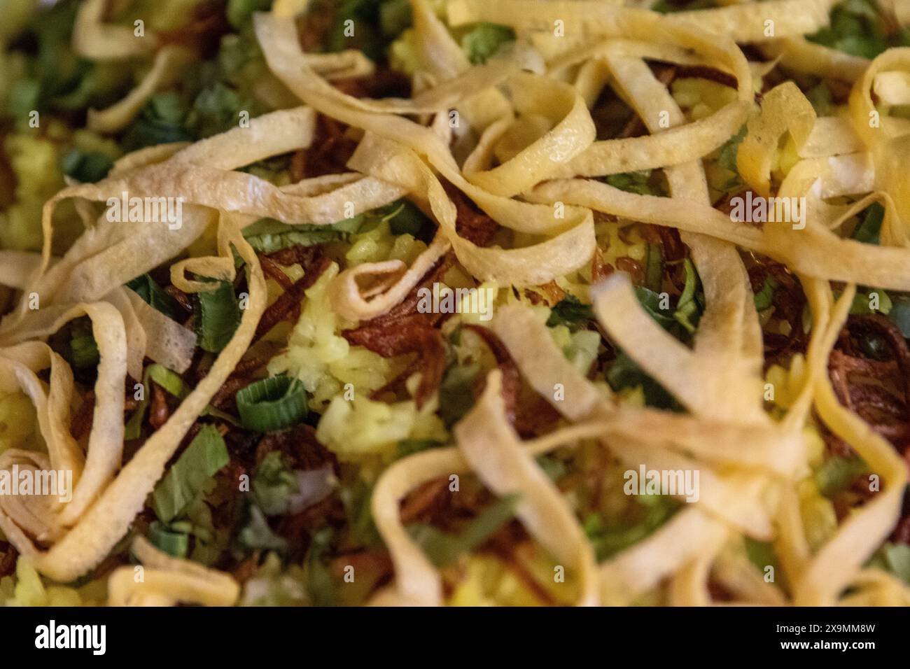 Malaysian Celebration Rice made for a party Stock Photo - Alamy