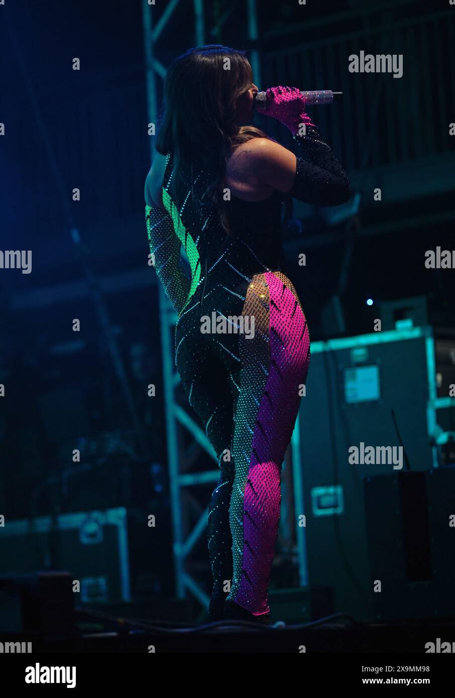 Brockwell Park, London, UK. 1st June, 2024. Nelly Furtado performs at ...