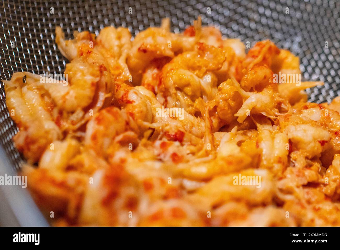 One pound of Crawfish meat to be used as an ingredient Stock Photo - Alamy