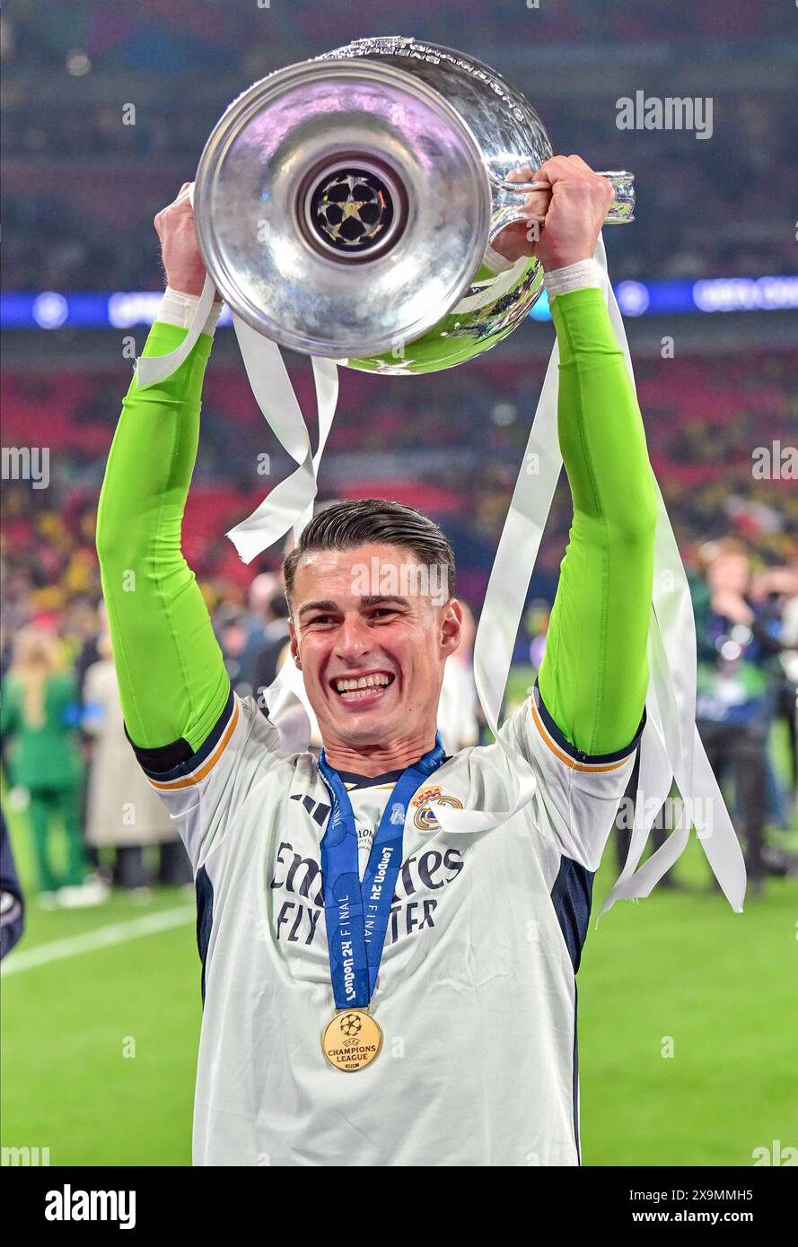 London, UK. 01st June, 2024. Goalkeeper Kepa Arrizabalaga of Real ...