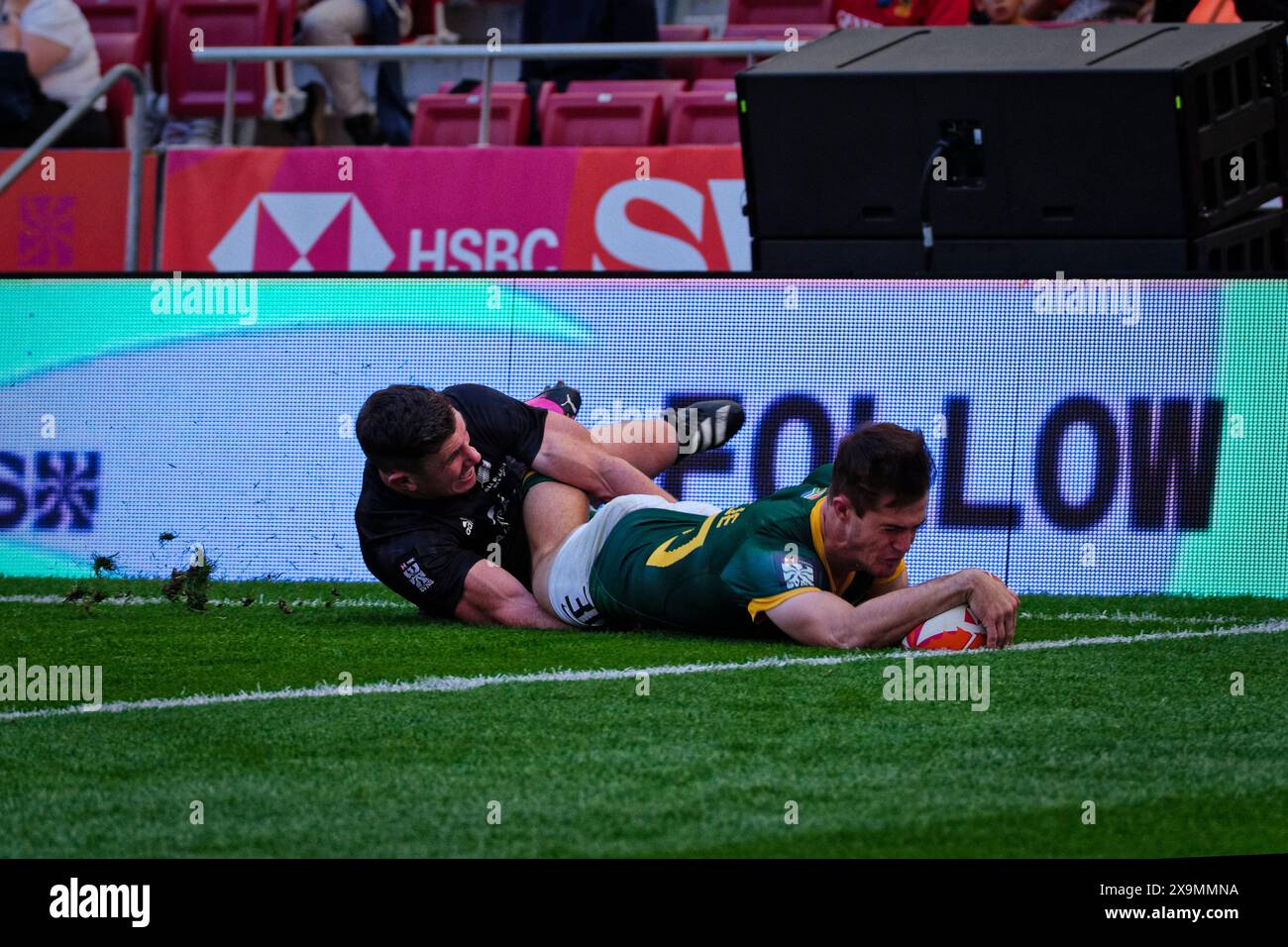 Madrid, Spain. 01th June, 2024. Finals of the Rugby Sevens Championship ...