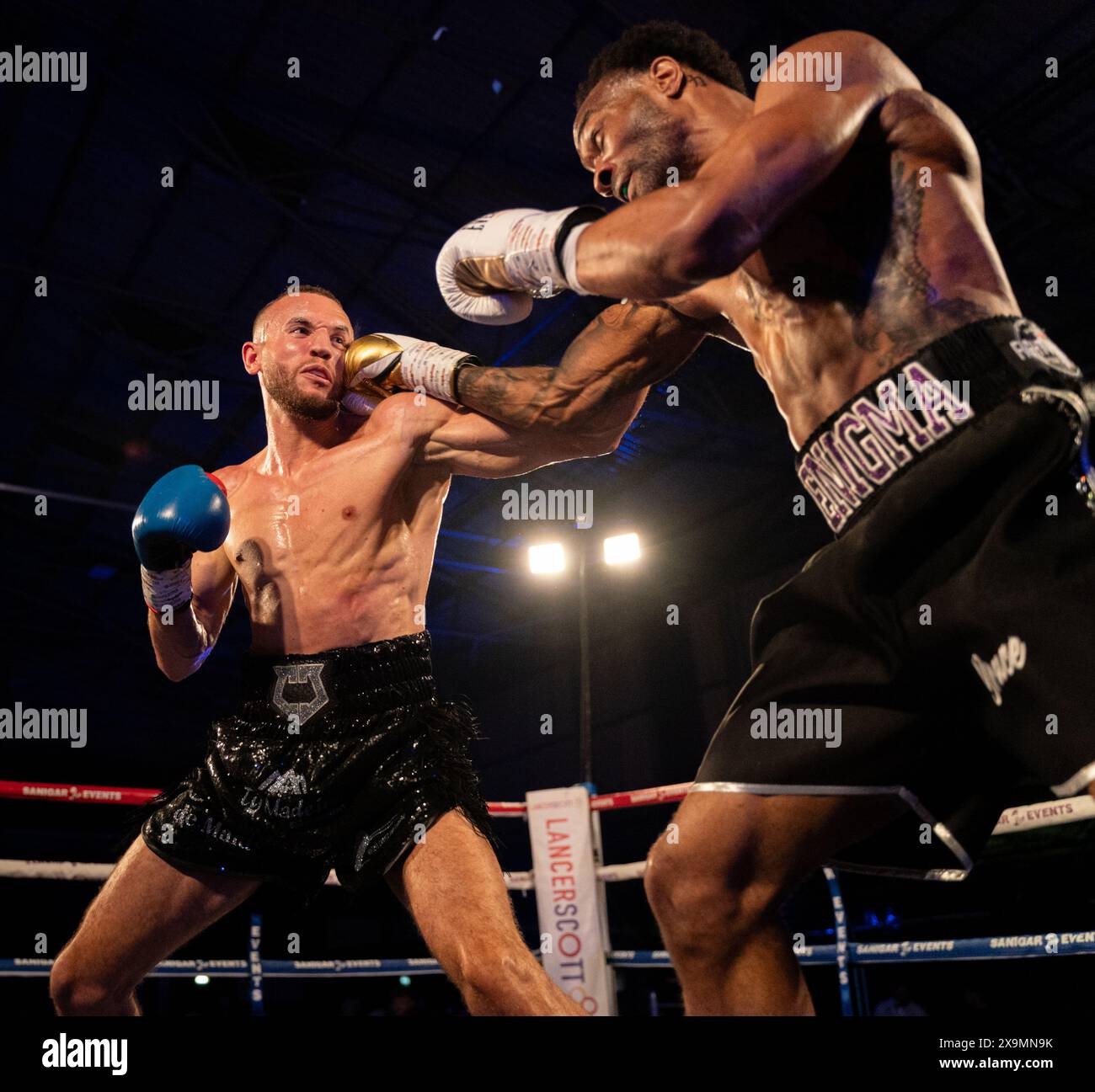 Cardiff, UK. 01st June, 2024. Carvell Crocker V Elliot Ebiogbe boxing ...