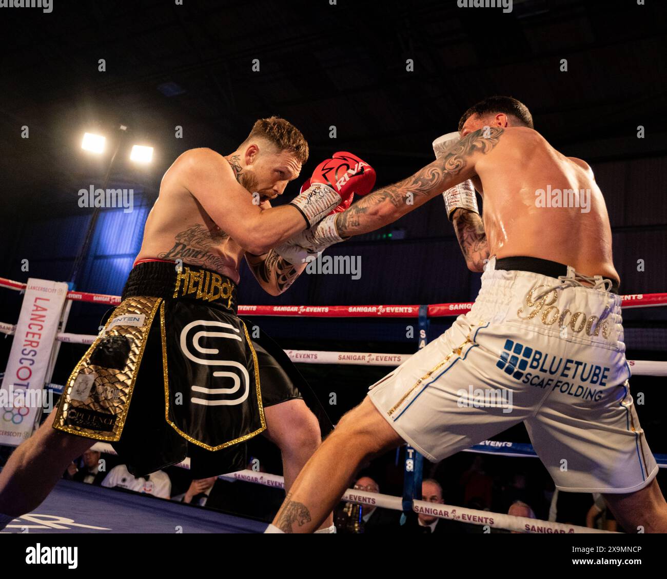 Cardiff, UK. 01st June, 2024. Ethan George V Ryan Pocock boxing match ...