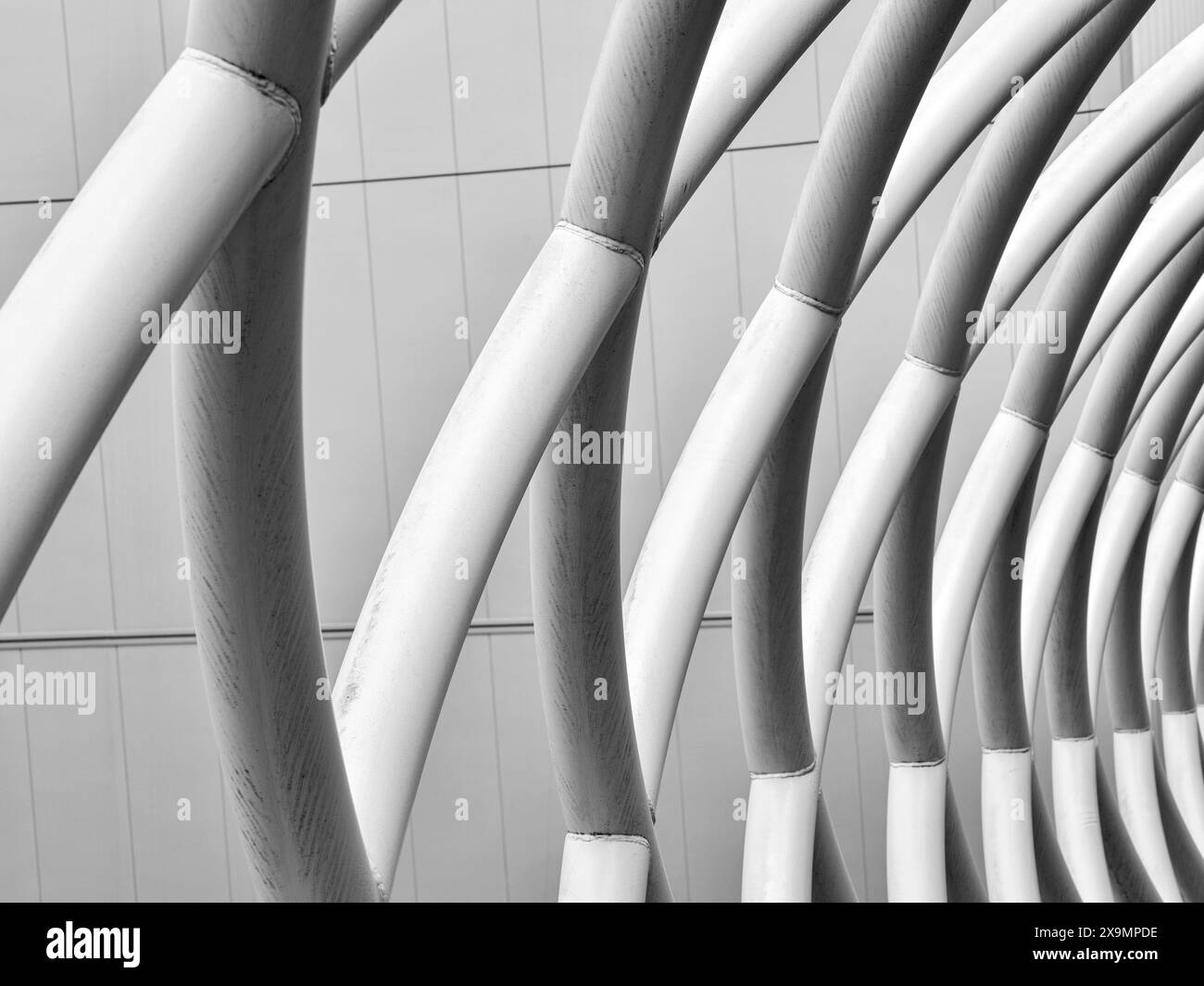 Industrial abstract metal design Stock Photo - Alamy