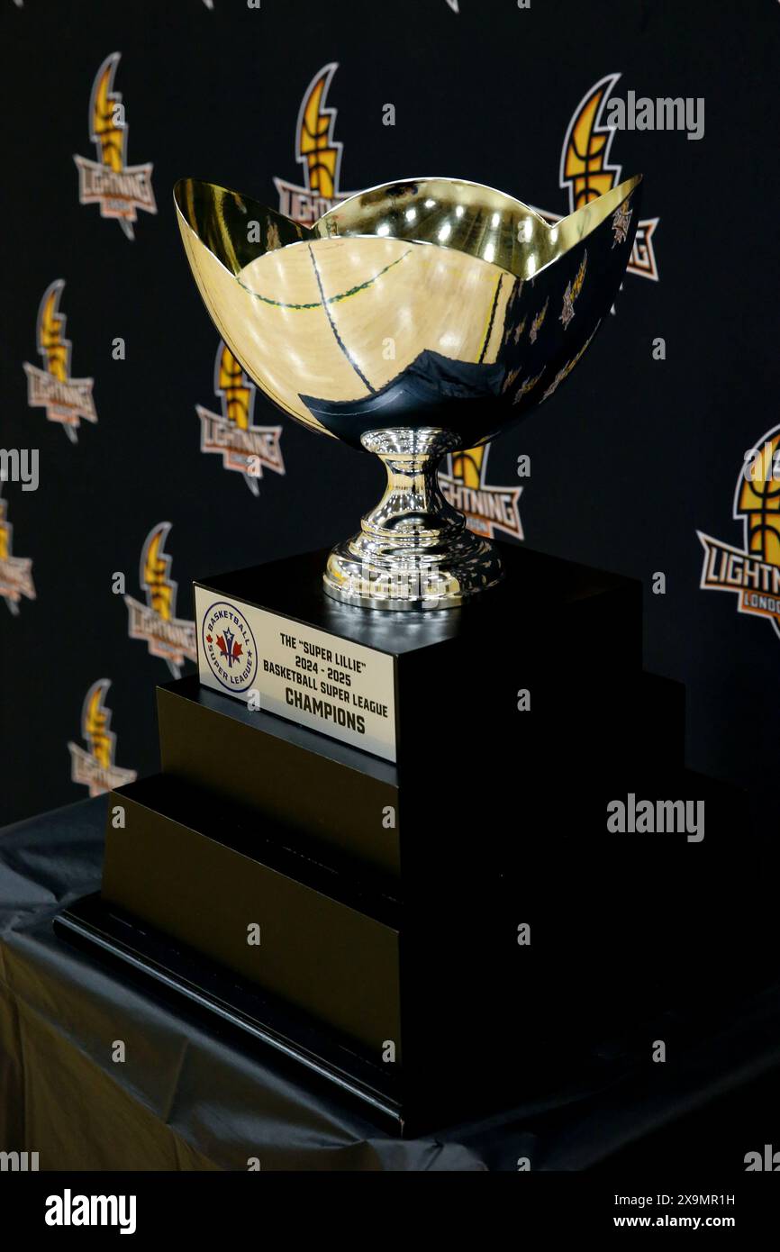 London, Canada. 29th May, 2024 The London Lightning show off the ...