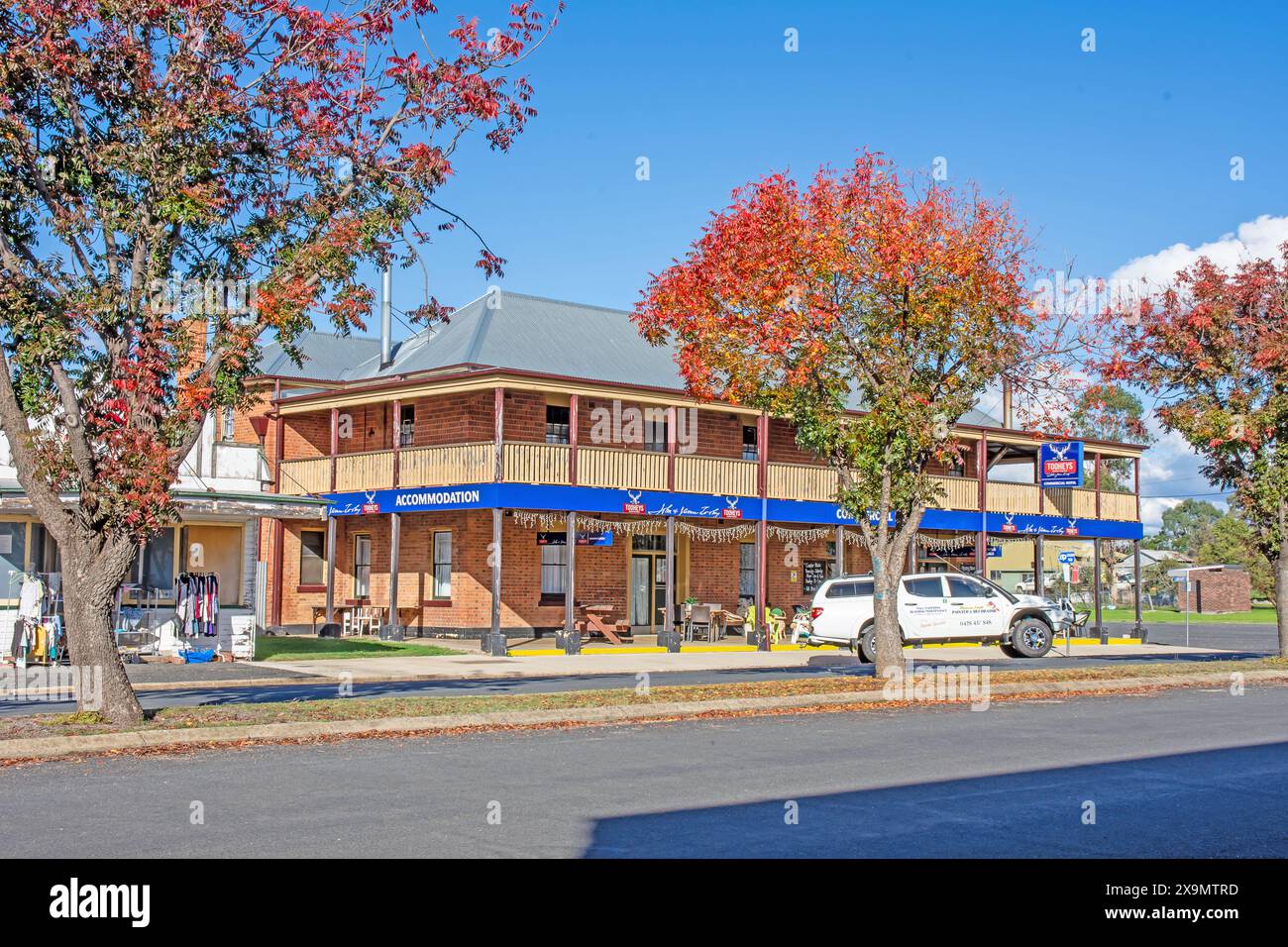 Commercial Hotel in rural Bundarra NSW Australia Stock Photo - Alamy