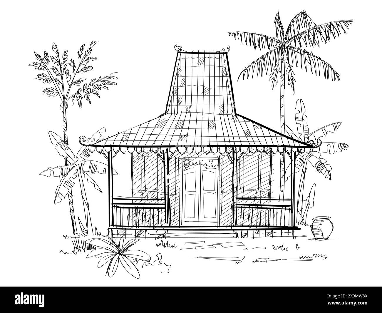 Old style architecture design drawing hi-res stock photography and ...