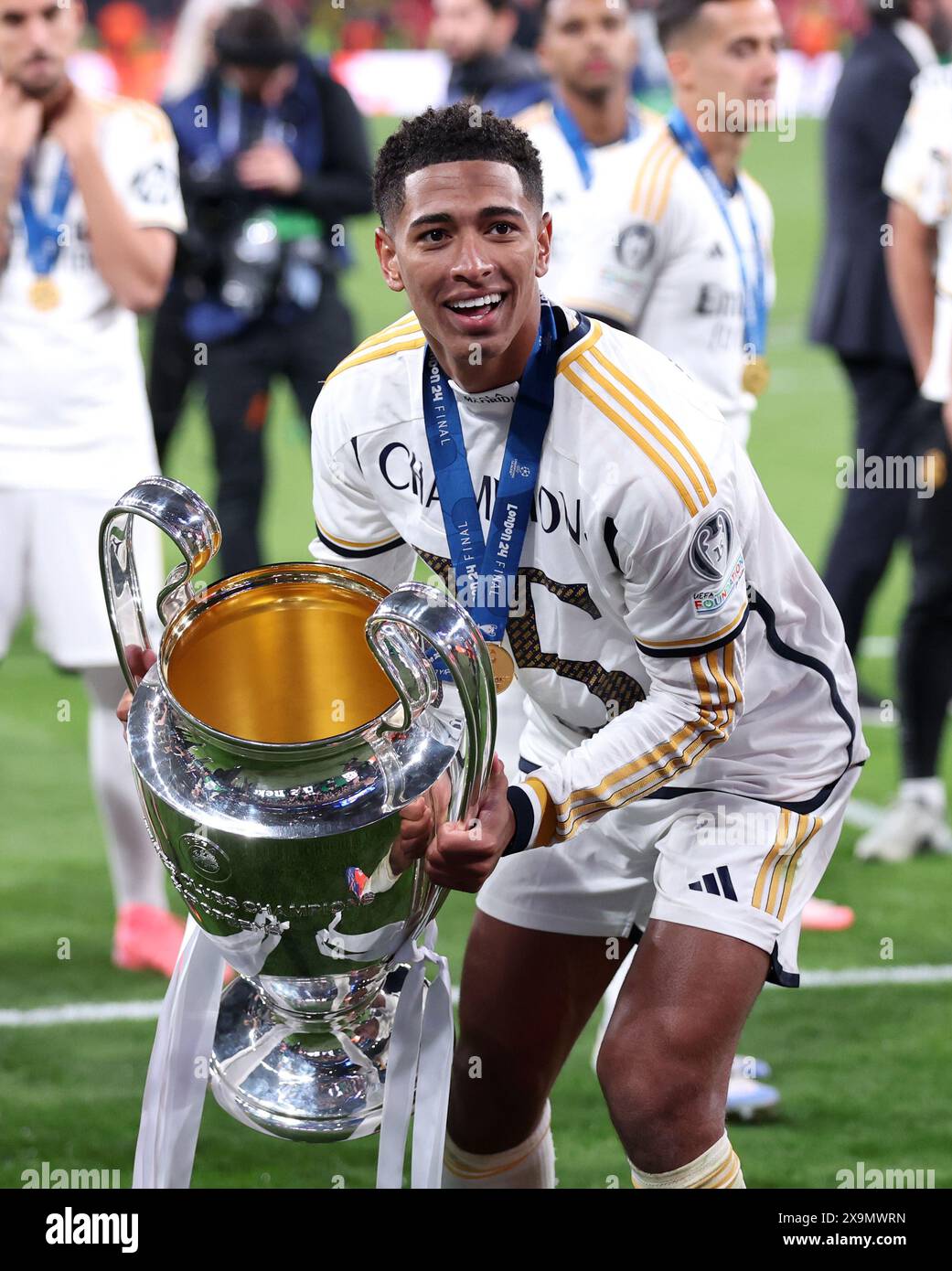 London, Britain. 1st June, 2024. Jude Bellingham of Real Madrid ...