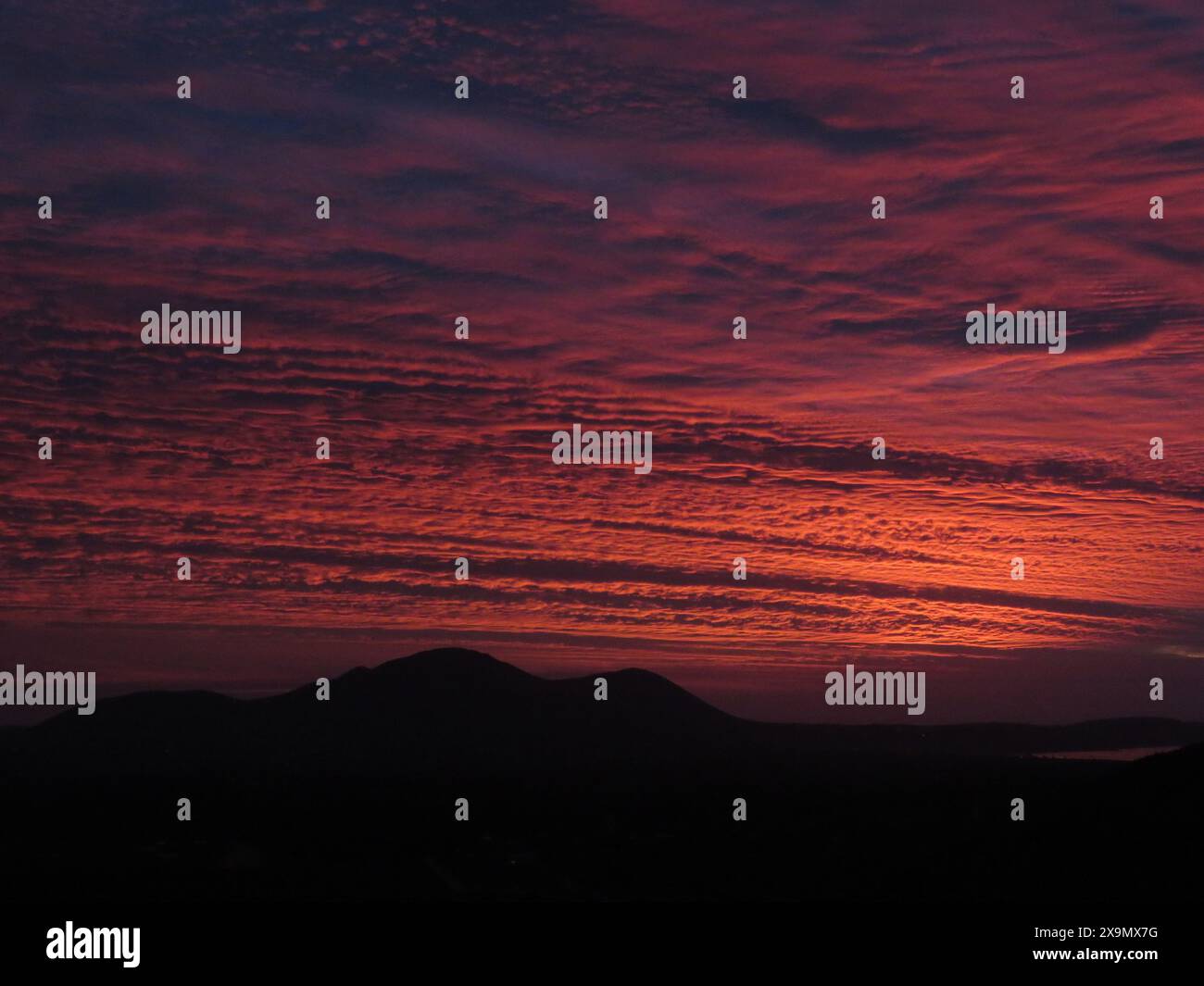 Chile red sunset hi-res stock photography and images - Alamy