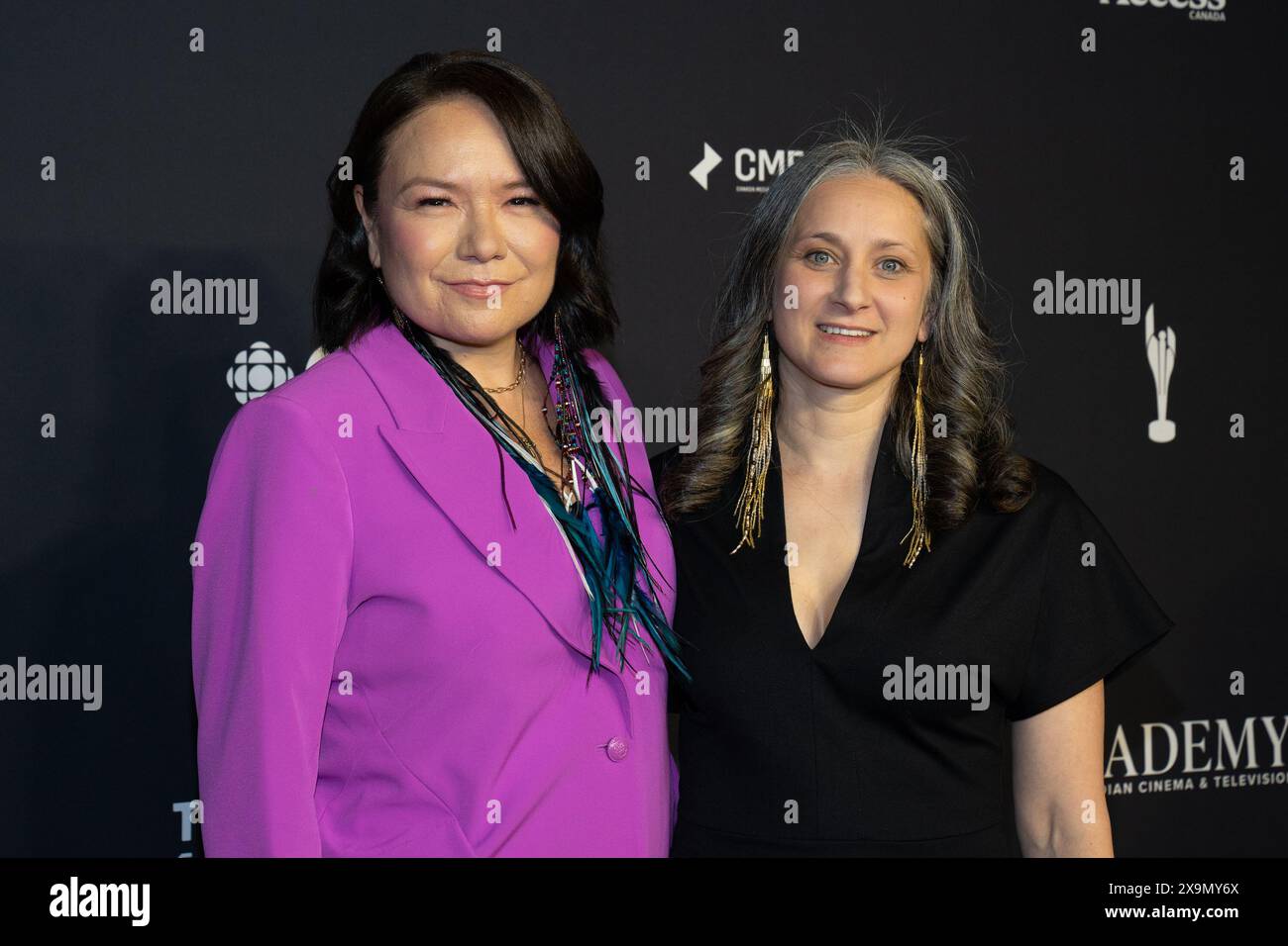 Toronto, Canada. 31st May, 2024. (L to R) Jennifer Podemski, Hannah ...