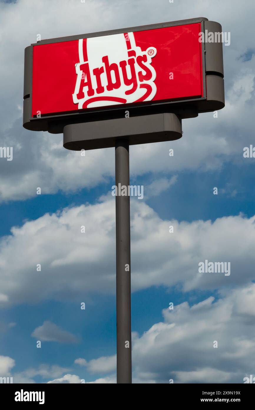 COLORADO SPRINGS, CO, USA - MAY 19, 2024: Arby's restaurant exterior ...