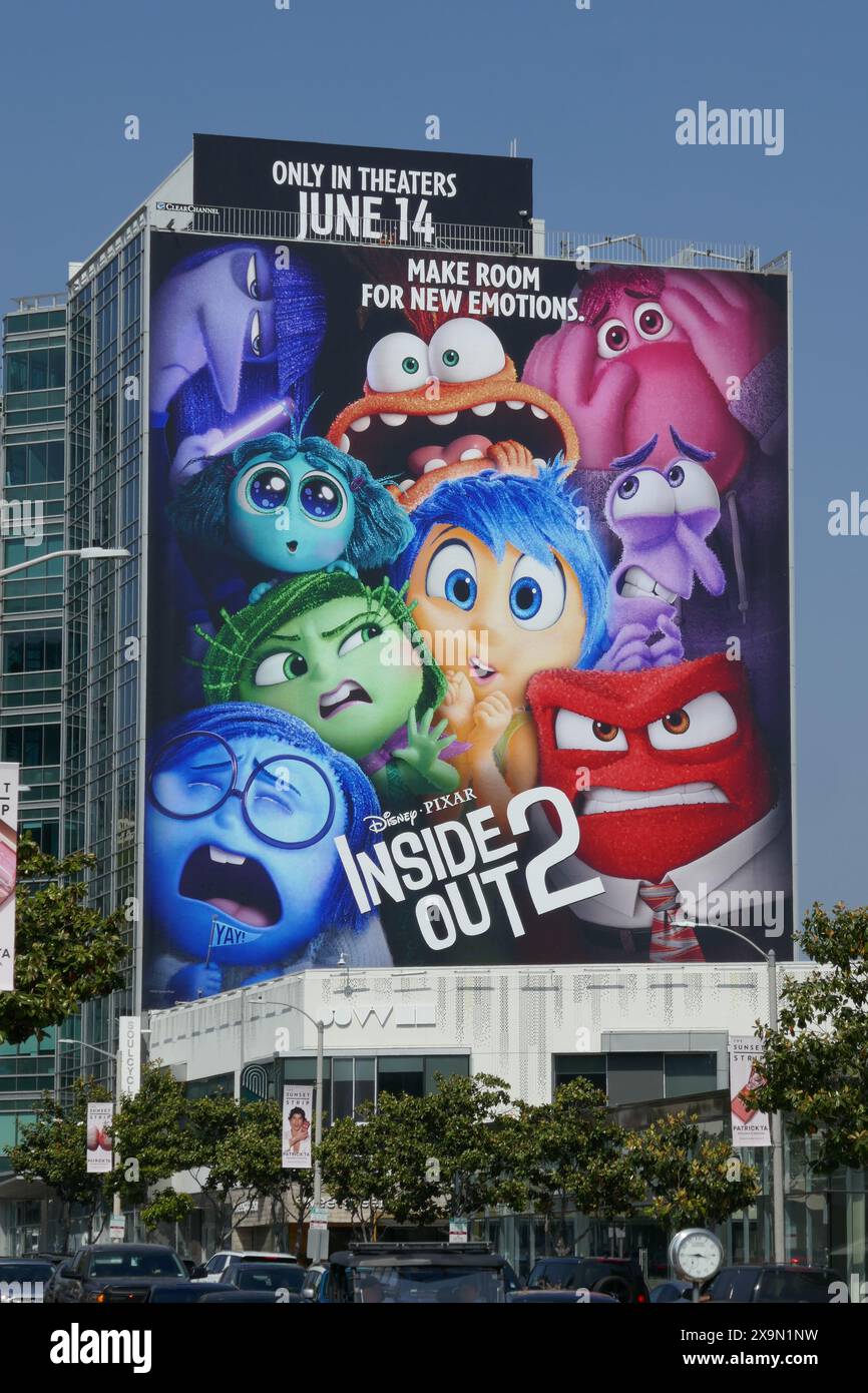 Los Angeles, California, USA 1st June 2024 Disney Pixar Inside Out 2 ...