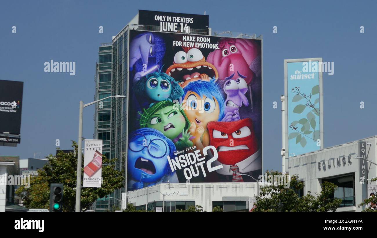 Los Angeles, California, USA 1st June 2024 Disney Pixar Inside Out 2 ...