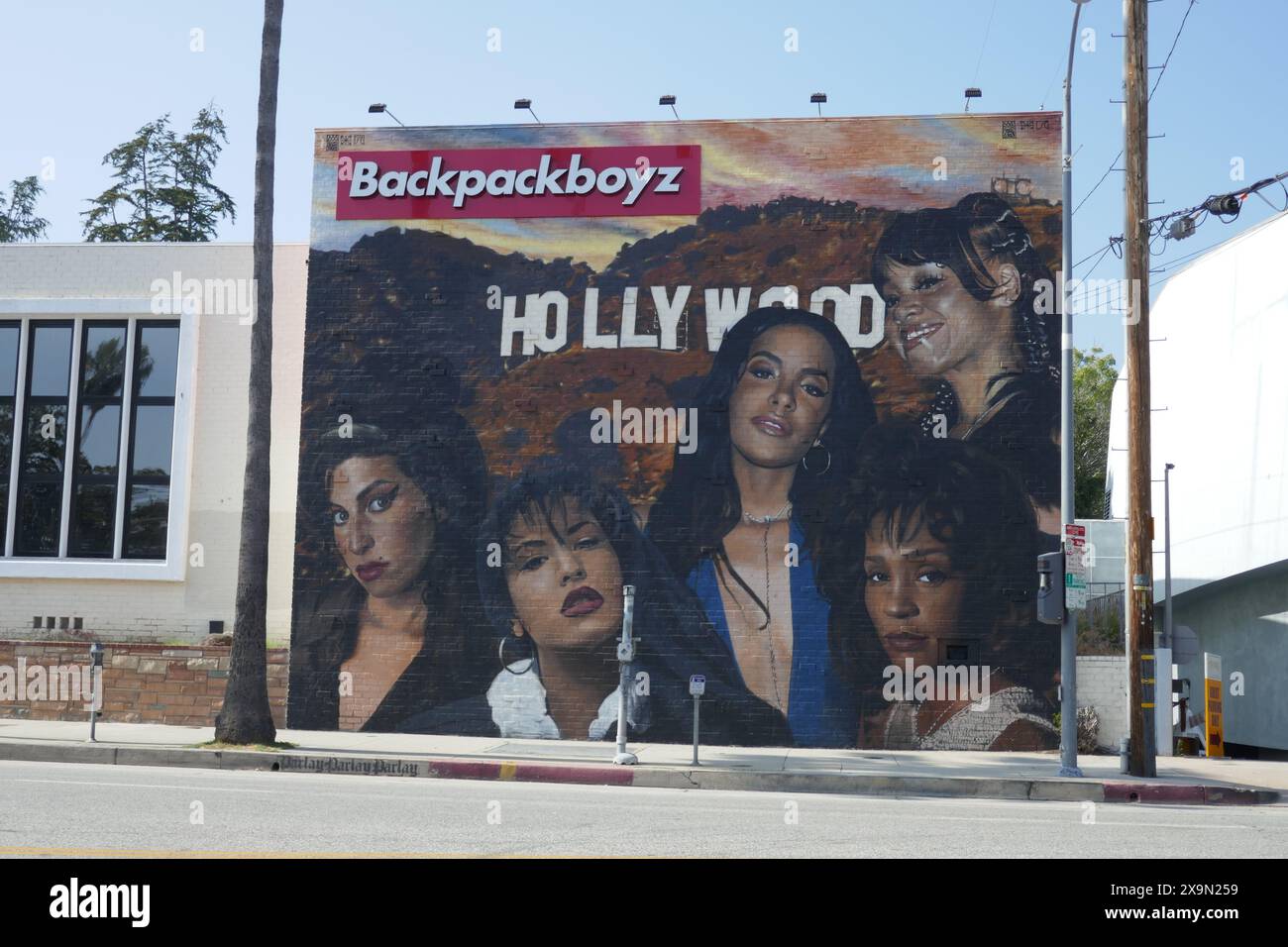 Los Angeles, California, USA 1st June 2024 Street Art Mural of Amy ...