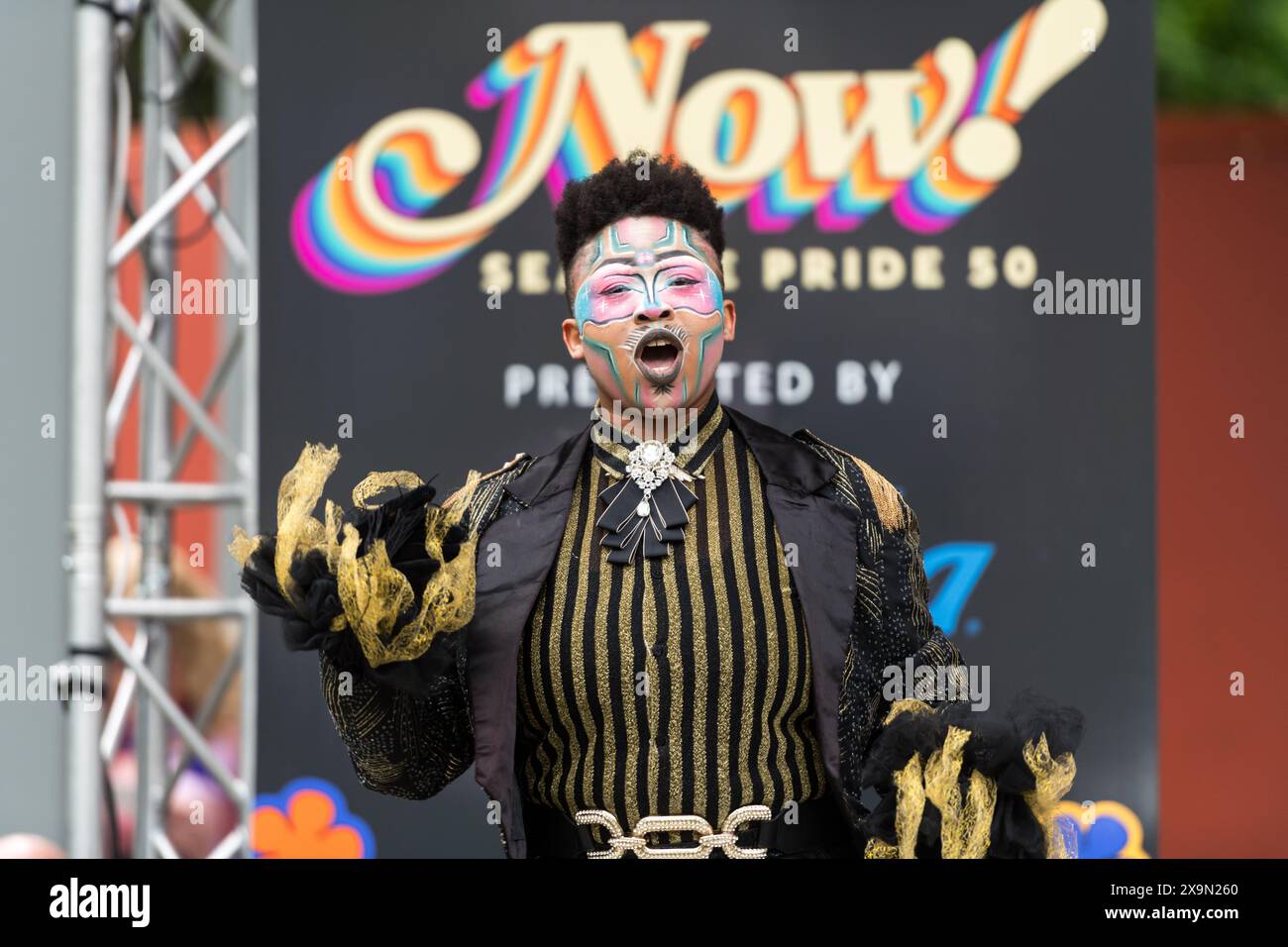 Seattle, USA. 1st Jun 2024. The 50th anniversary of Pride in Volunteer ...