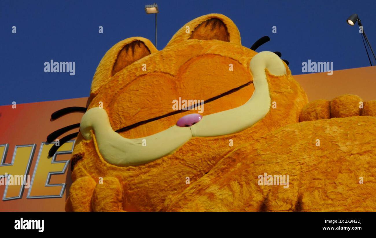 Los Angeles, California, USA 1st June 2024 The Garfield Movie Billboard ...