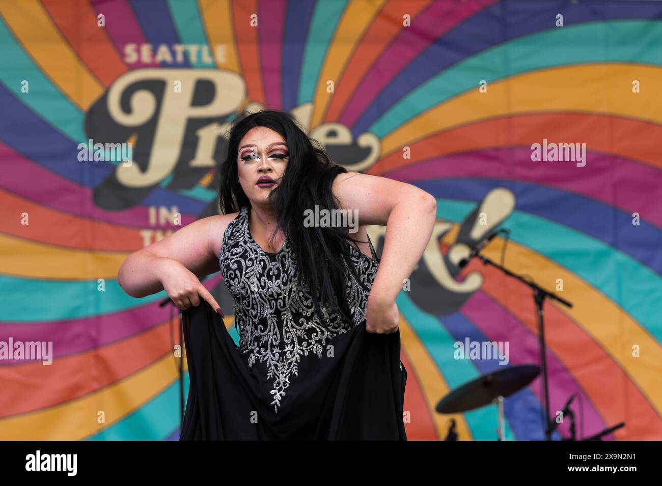 Seattle, USA. 1st Jun 2024. The 50th anniversary of Pride in Volunteer ...