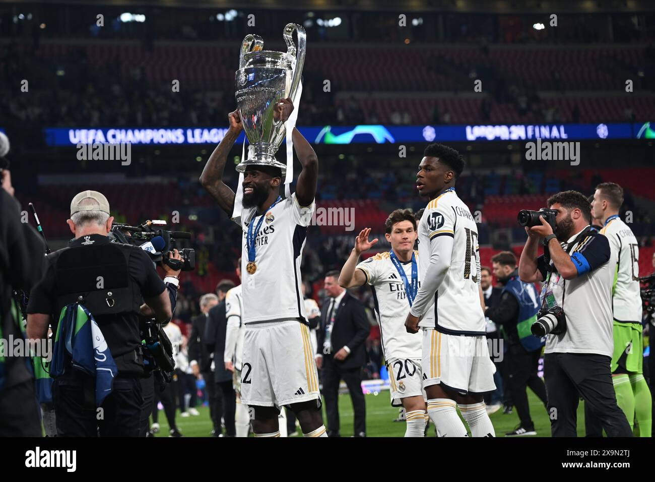 Antonio Rudiger (Real Madrid) during the UEFA Europa Champions League ...