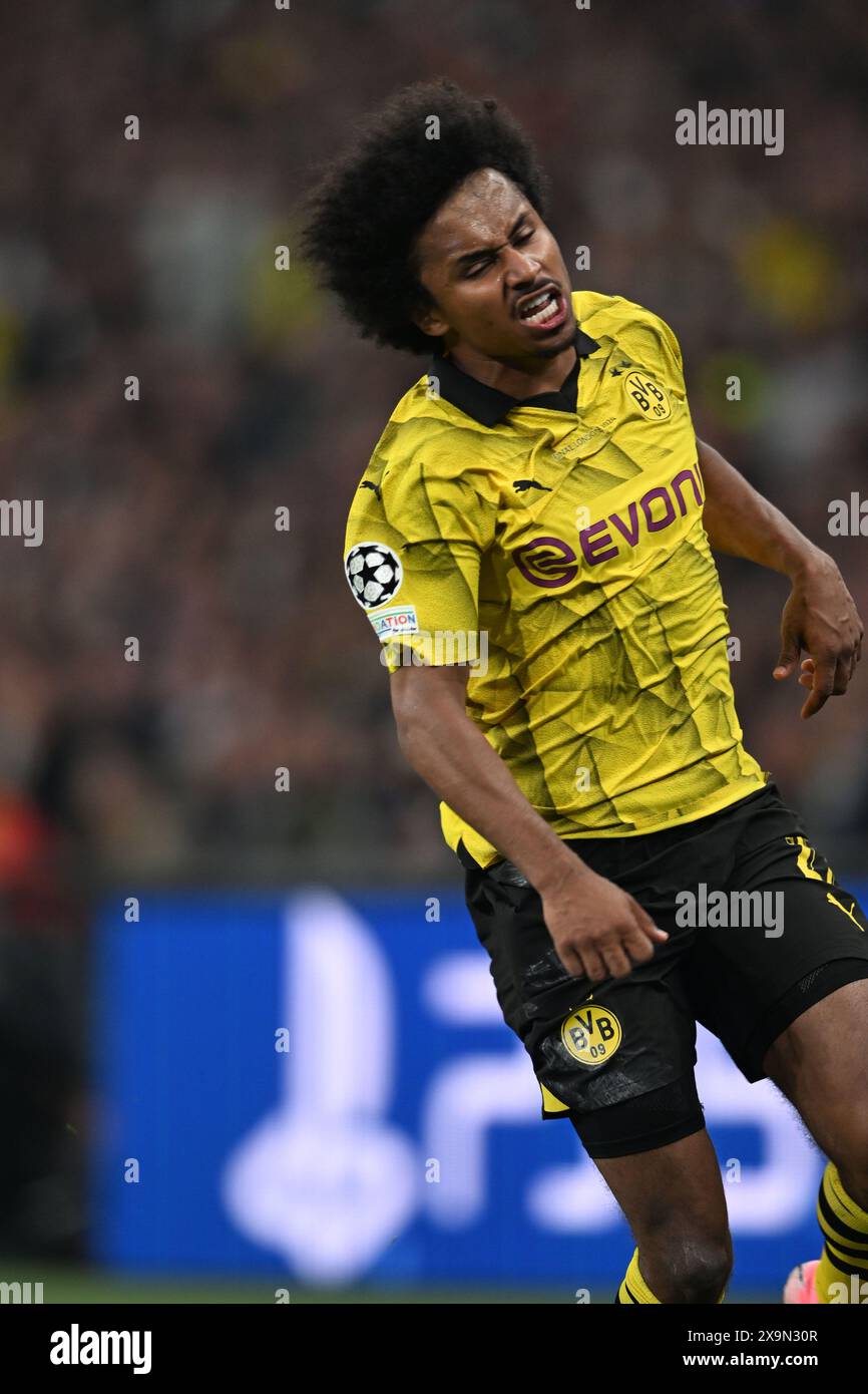 Karim Adeyemi (Borussia Dortmund) during the UEFA Europa Champions ...