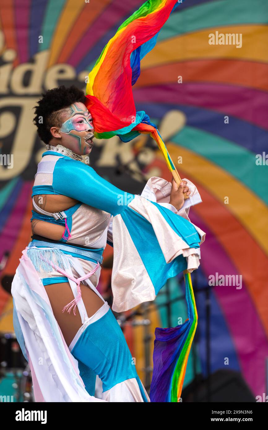 Seattle, USA. 1st Jun 2024. The 50th anniversary of Pride in Volunteer ...