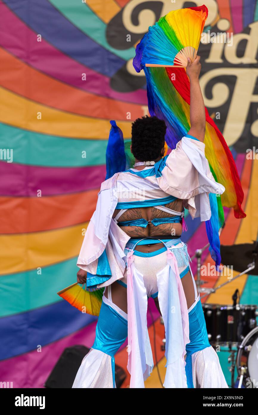 Seattle, USA. 1st Jun 2024. The 50th anniversary of Pride in Volunteer ...