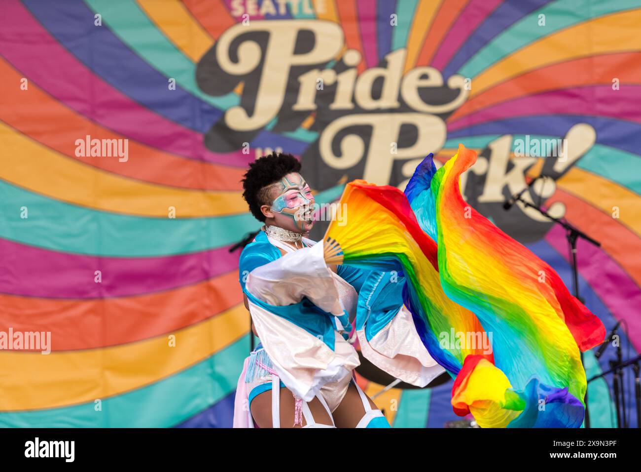 Seattle, USA. 1st Jun 2024. the 50th anniversary of Pride in Volunteer ...