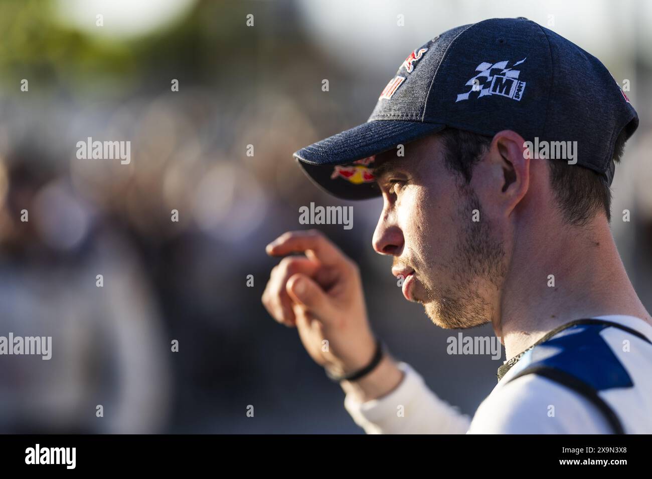 LOUKA Louis, Ford Puma Rally1, portrait during the Rally Italia ...