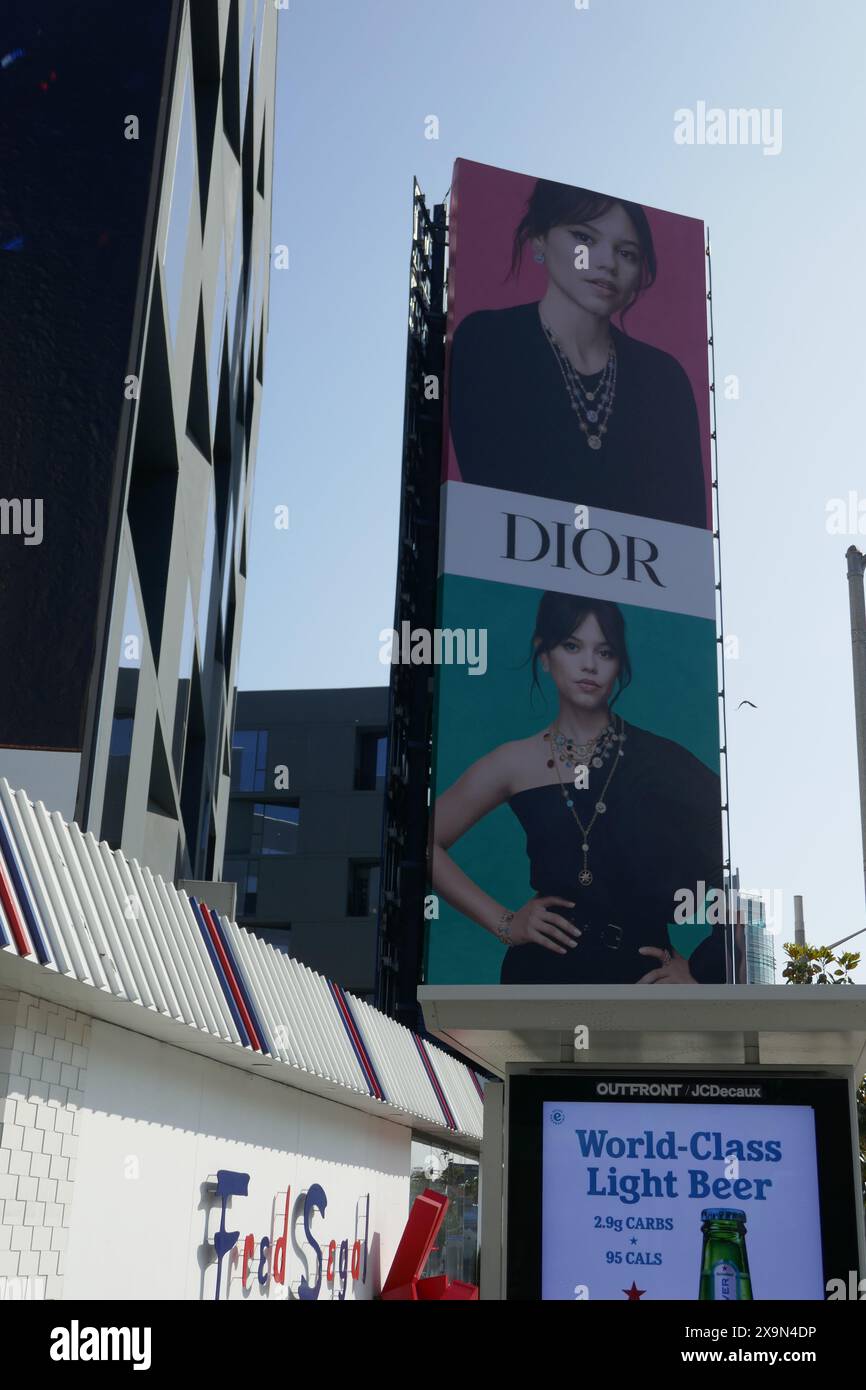 Los Angeles, California, USA 1st June 2024 Jenna Ortega Dior Billboard ...