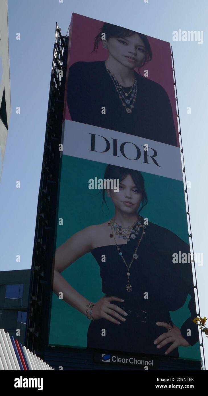 Los Angeles, California, USA 1st June 2024 Jenna Ortega Dior Billboard ...