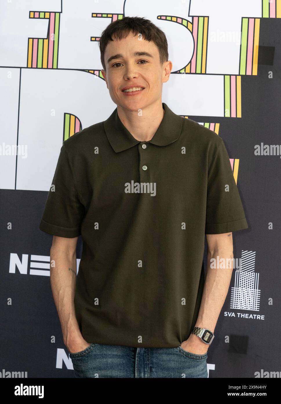 Elliot Page attends New York Premiere at NewFest Pride 'Close to You ...
