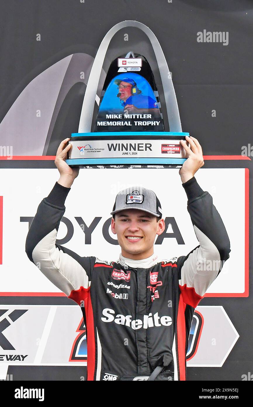 Madison, United States. 05th June, 2024. Corey Heim, driver of the No ...