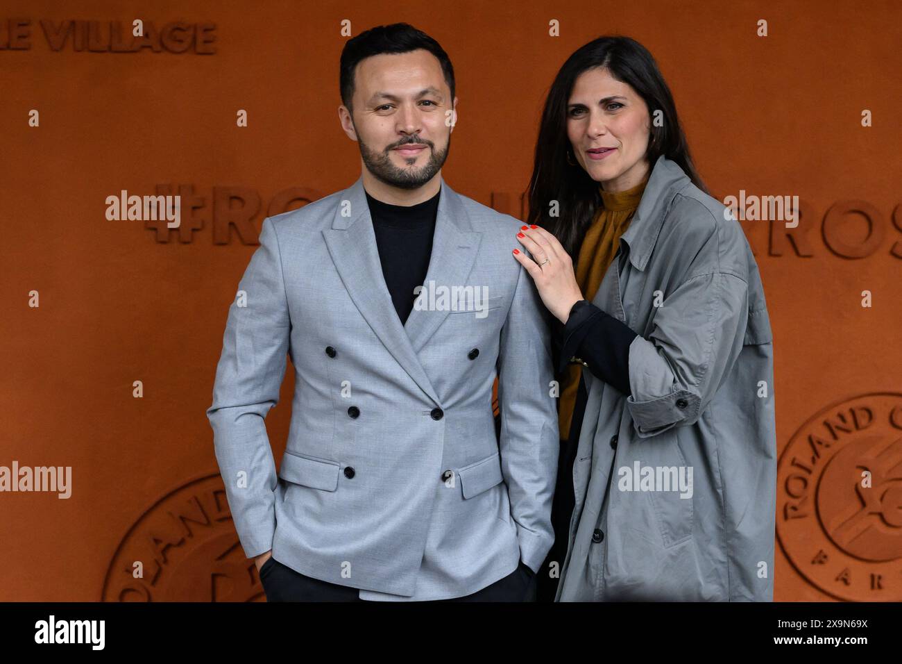 Karim Bennani attends the 2024 French Open at Roland Garros on June 1 ...