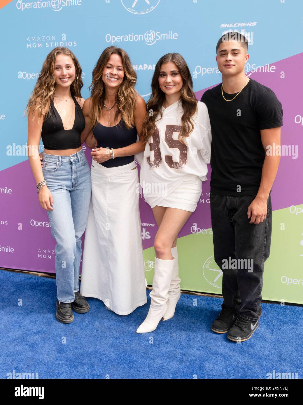 June 1, 2024, Malibu, California, USA: (L-R) Heaven Rain Charvet ...